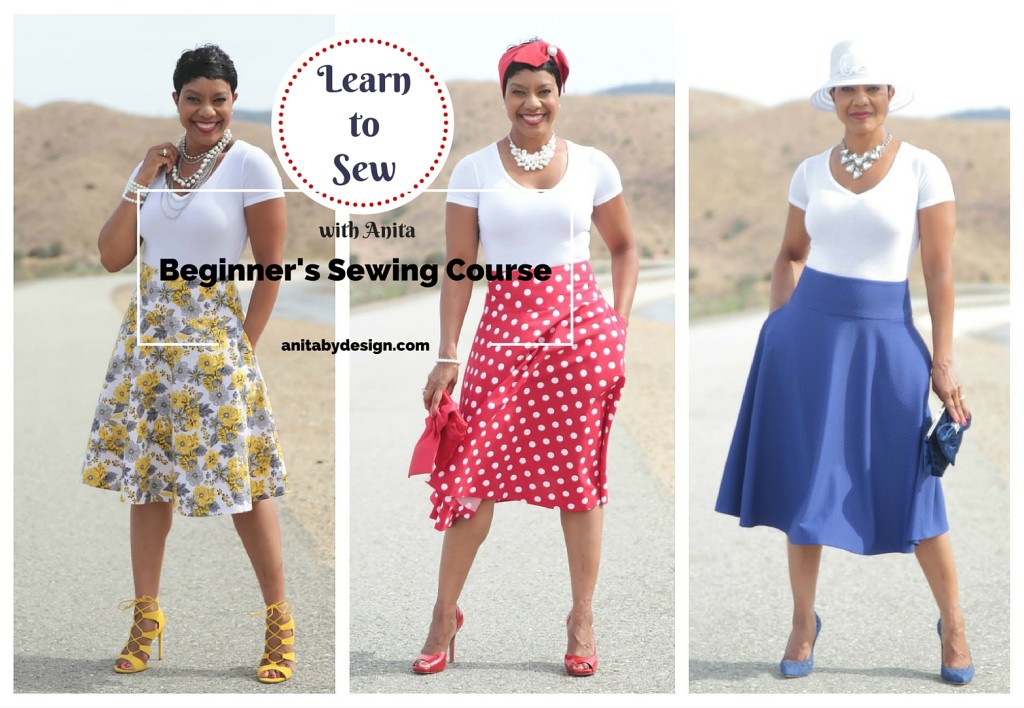 Learn to Sew - Project #1 (Lesson 1) – Anita by Design