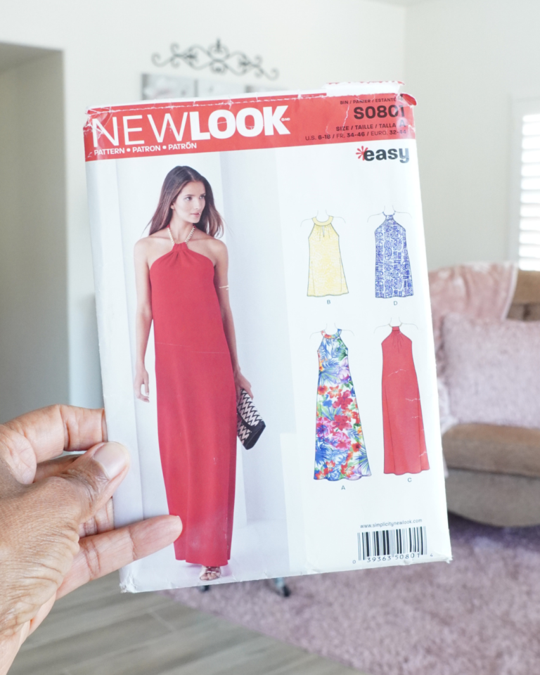 SEWING MY STASH | NEW LOOK 6372 – Anita by Design