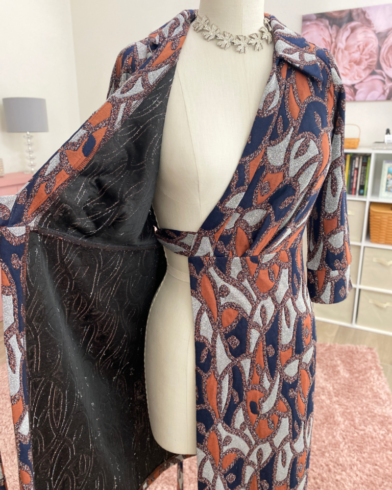 VOGUE 1952 WRAP DRESS | VIEW A – Anita by Design