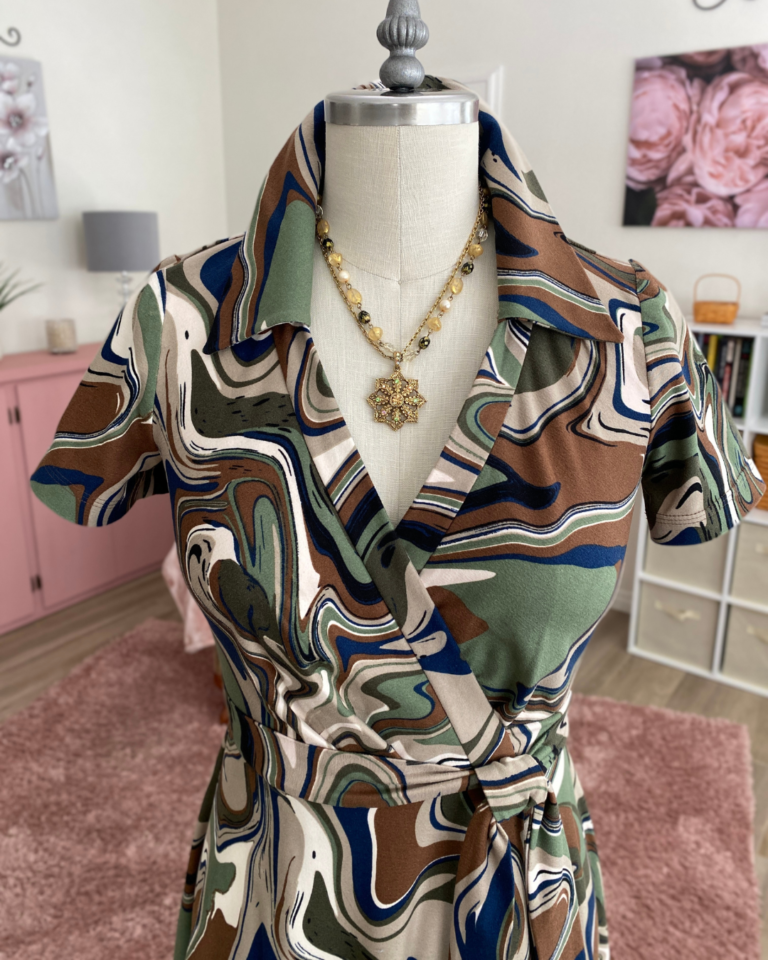 VOGUE 1952 | WRAP FRONT DRESS – Anita by Design
