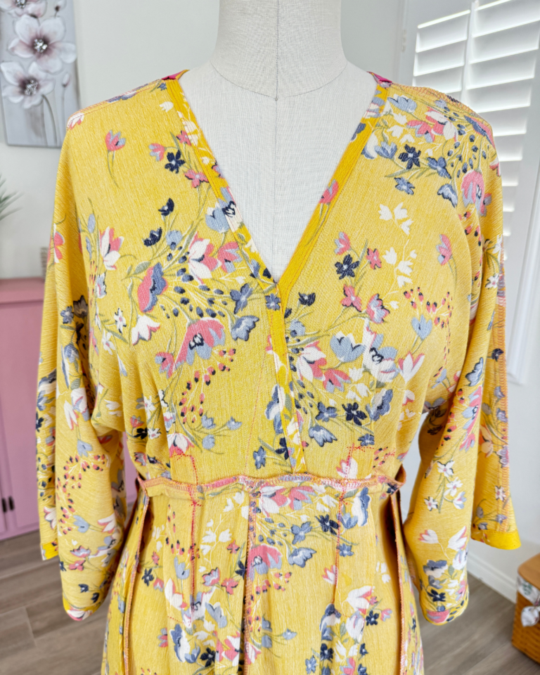 KIMONO STYLE DRESS | VOGUE 1735 – Anita by Design