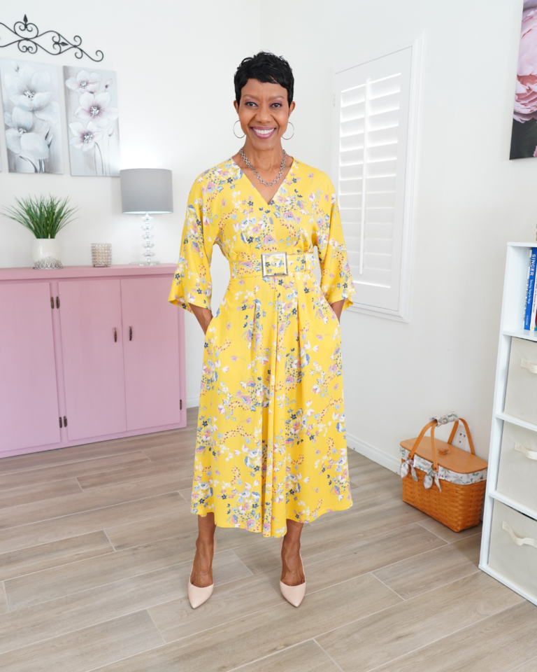 KIMONO STYLE DRESS | VOGUE 1735 – Anita by Design