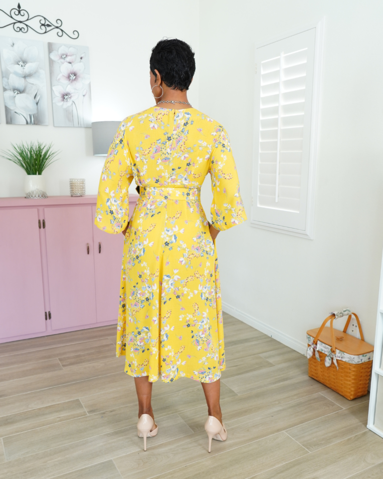 KIMONO STYLE DRESS | VOGUE 1735 – Anita by Design