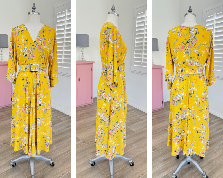 KIMONO STYLE DRESS | VOGUE 1735 – Anita by Design